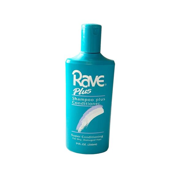 rave | Hair | Vintage 9s Rave Plus Shampoo Conditioner Dry Damaged Hair ...